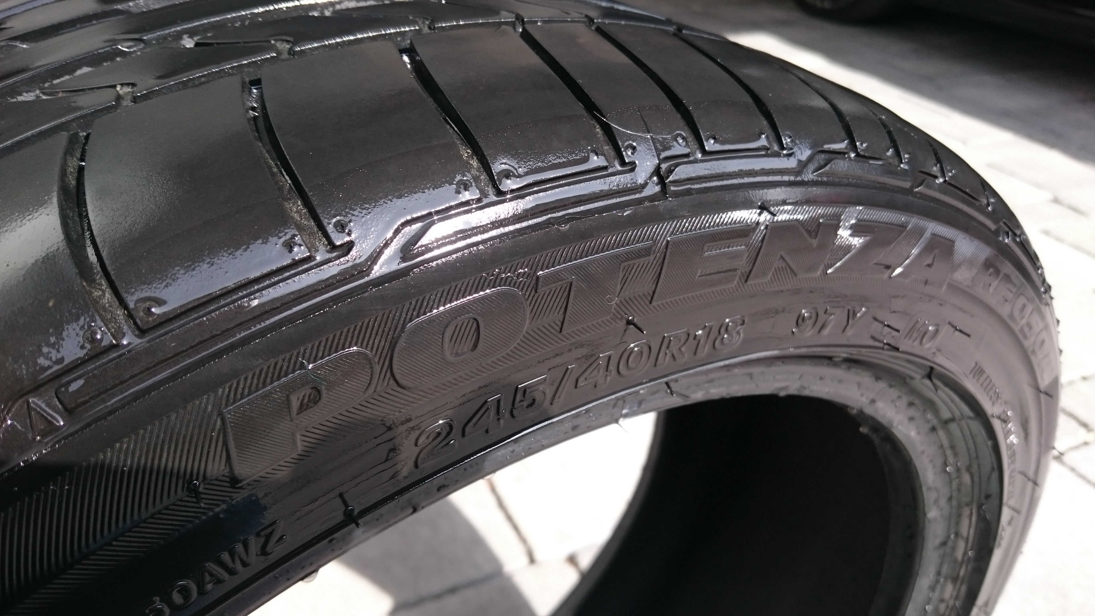 4 Stk. Bridgestone POTENZA 245/40 R18 97Y : Biete