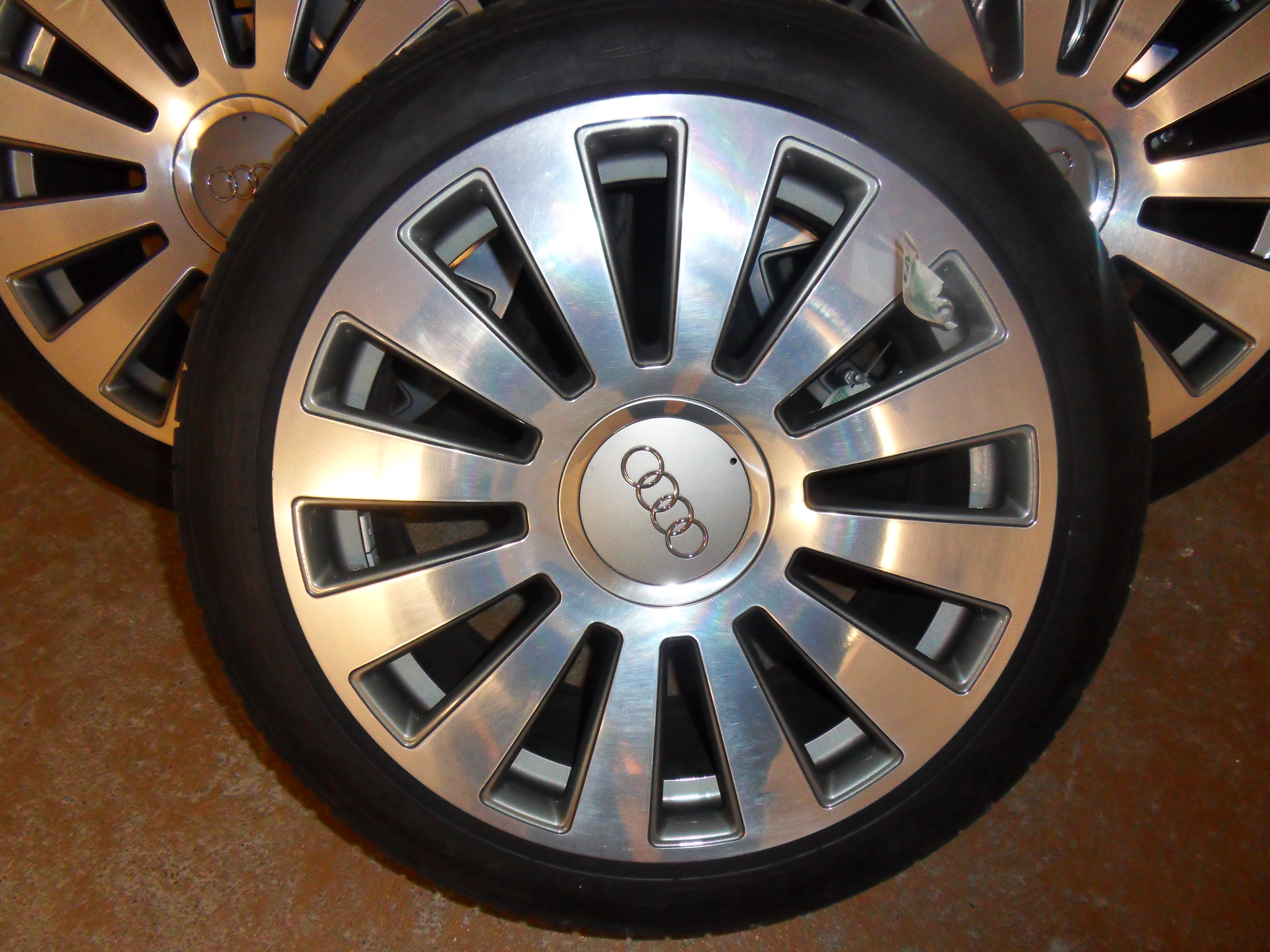 5st Original Audi A8 4e A6 S Line 19 Zoll Felgen Top Reifen Dunlop Sp